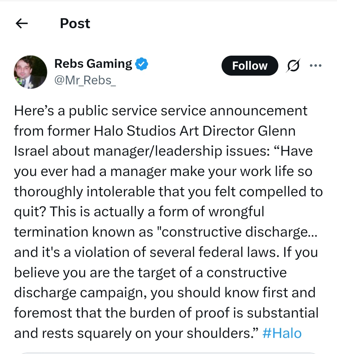 Former halo studios art director glenn israel speaks up about ...