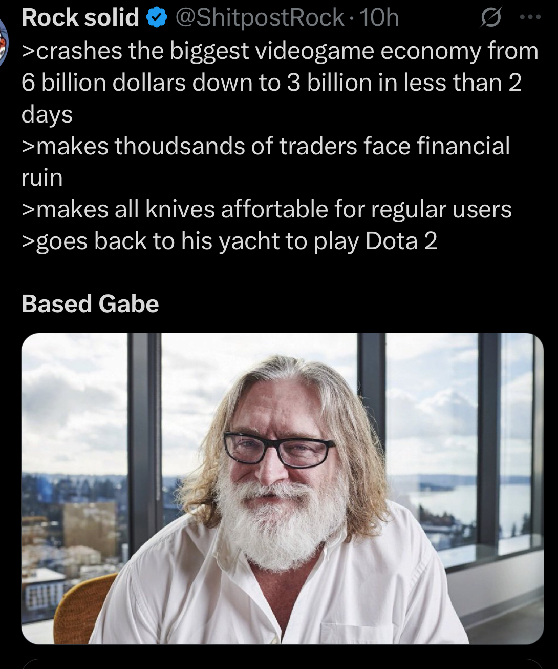 GabeN / Valve nukes the CS2 skins market overnight | NeoGAF